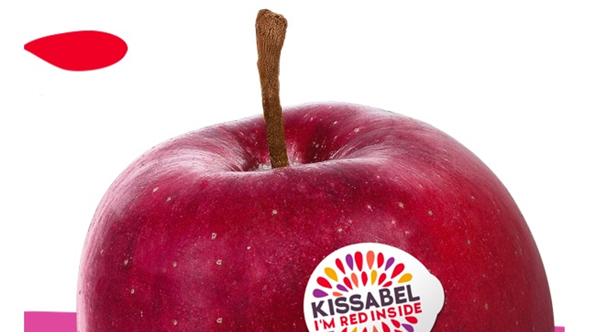 Ez jön: belül is piros alma - ORIGO