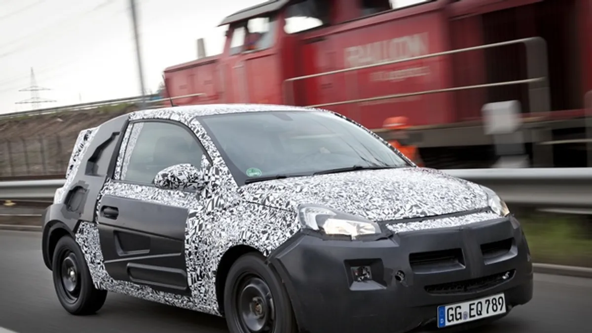 Adam néven jön a legkisebb Opel - ORIGO