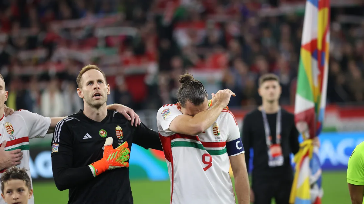 Szalai Ádám sírva énekelte a Himnuszt - ORIGO