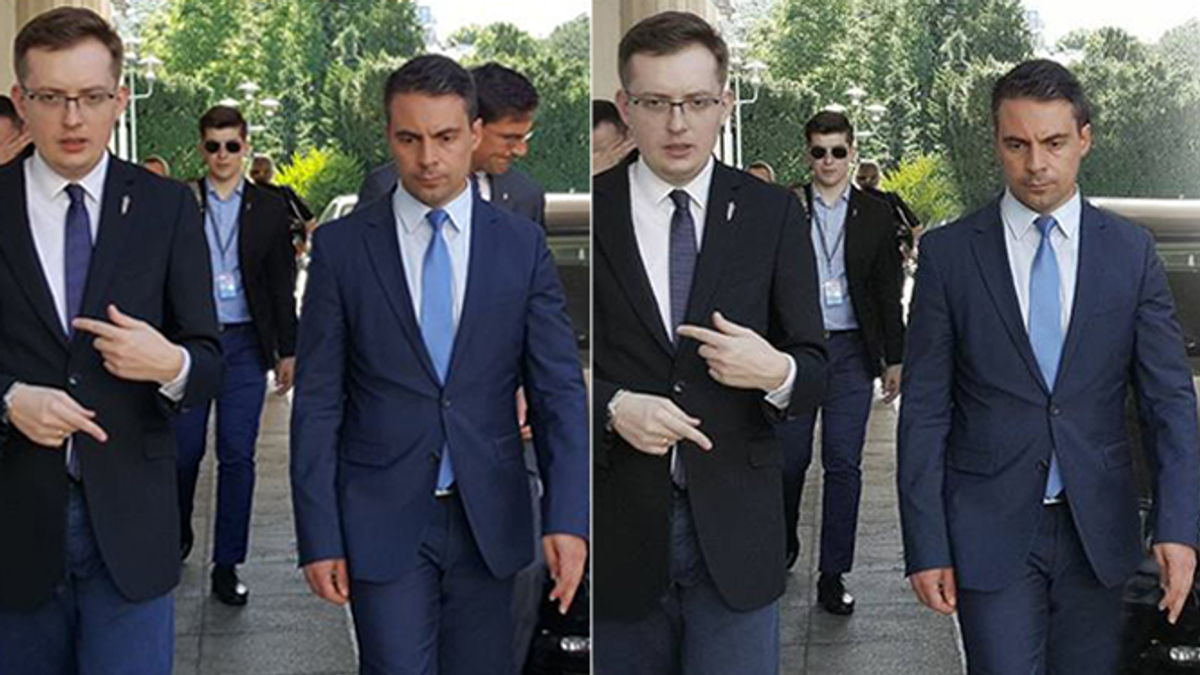 Eltüntették a fotón Vona Gábor mellől a Jobbik vezető politikusát - ORIGO