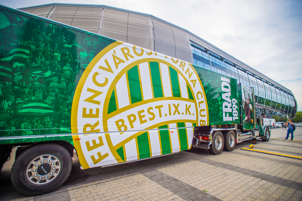 Bemutatták a Fradi Kamiont - képek - ORIGO