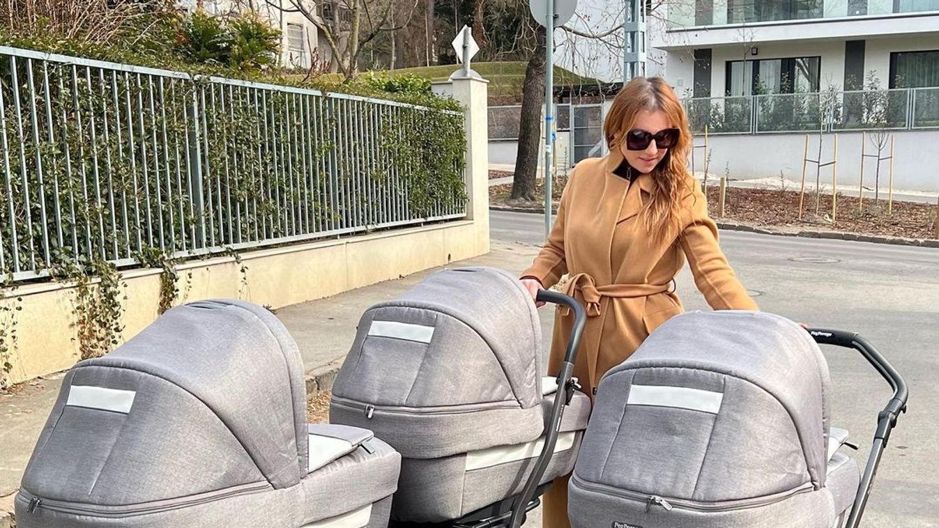 Első születésnapjukat ünneplik Rúzsa Magdi hármas ikrei - ORIGO