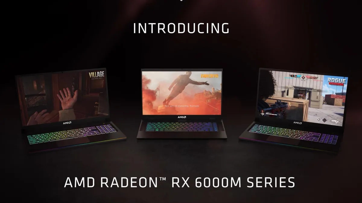 Laptopokba is jön a Radeon RX 6000 család - ORIGO