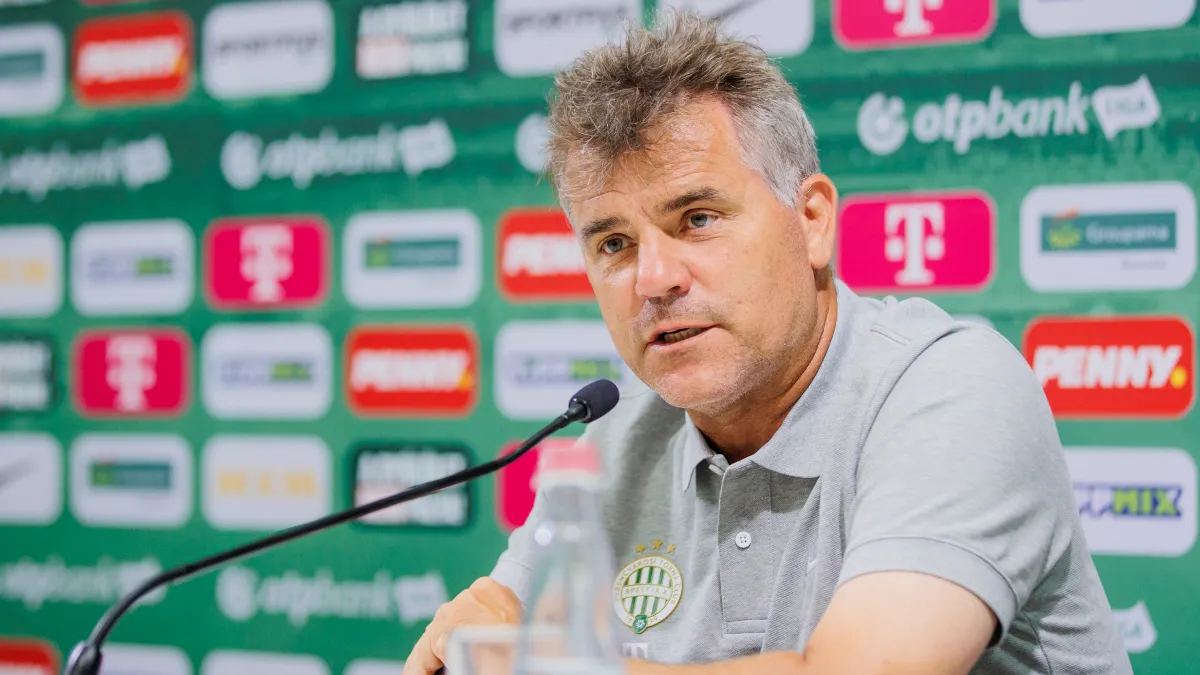 Máté Csaba elárulta, lesz-e változás a Fradi kezdőjében - ORIGO