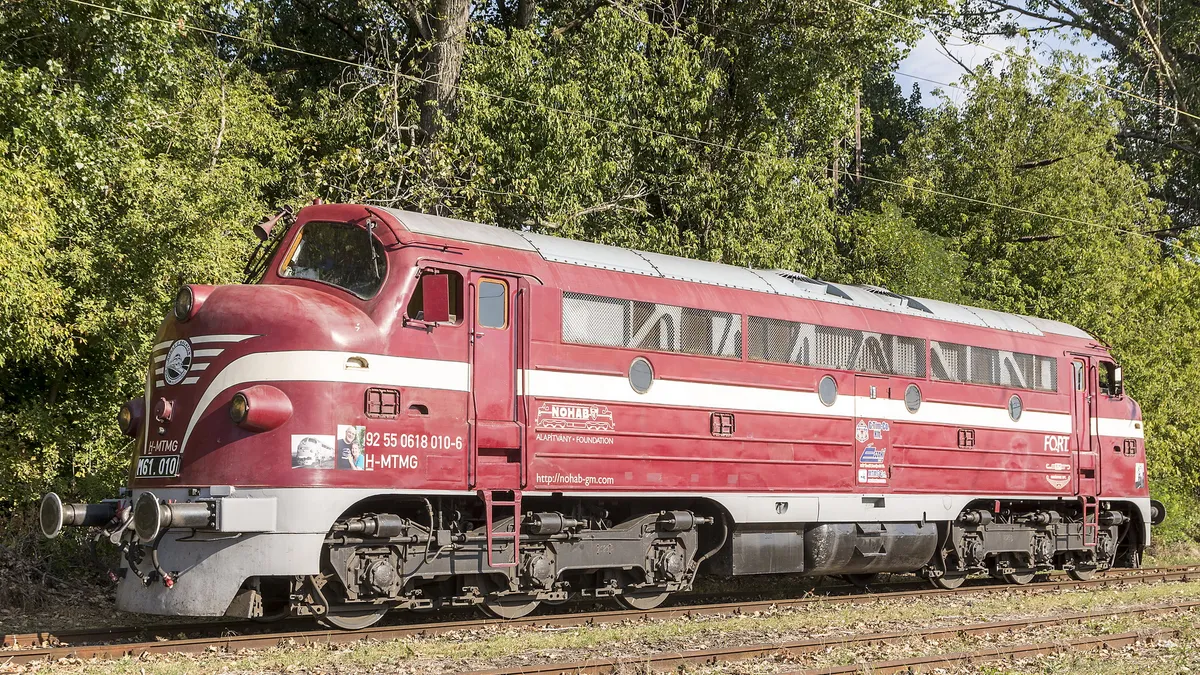 55 évesek az ikonikus M61 mozdonyok - Nohab menetpróba - ORIGO