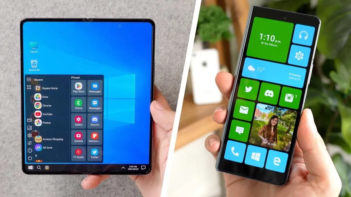 Ilyen lenne egy trendi, Windows 11-es mobil - ORIGO
