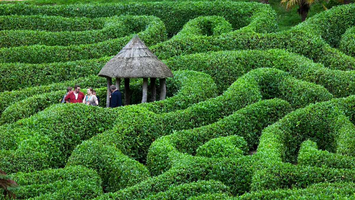 Lélegzetelállító ez a 180 éves labirintus - ORIGO