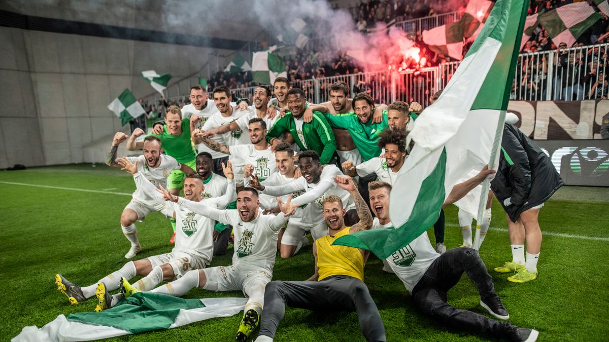 Így ünnepeltek a Fradi-játékosok a lefújás után - videó - ORIGO