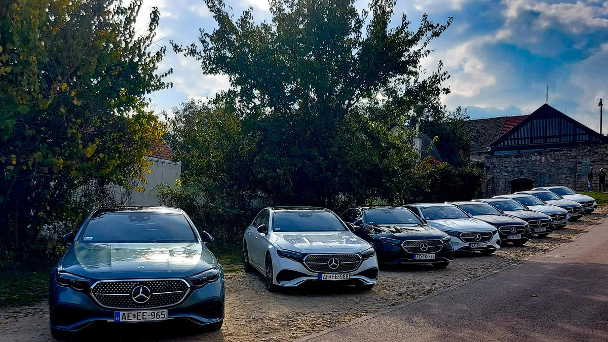 Mercedes-Benz E-osztály 6. generáció menetpróba (2023) galéria - ORIGO