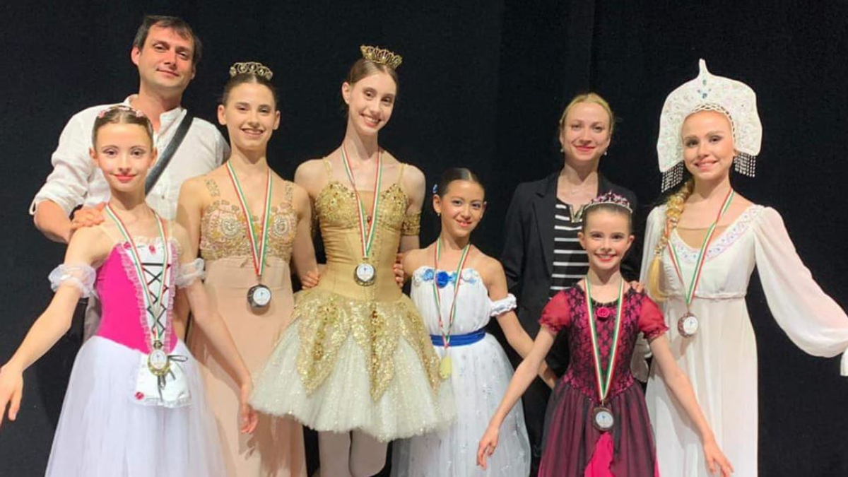 Számos érmet nyertek a Nemzeti Balettintézet növendékei Olaszországban ...