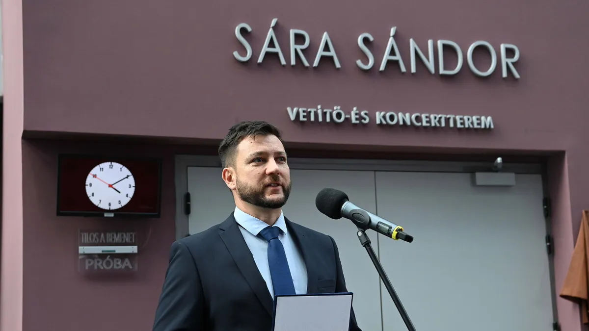 Sára Sándor vetítő- és koncerttermet avattak az MTVA székházában - ORIGO