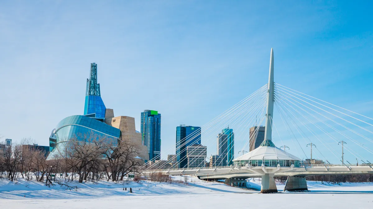 Képek Kanada leghidegebb városairól, ahol mindennaposak a -15 foknál ...