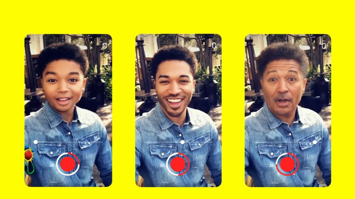 Öregítő filtert kapott a Snapchat - ORIGO