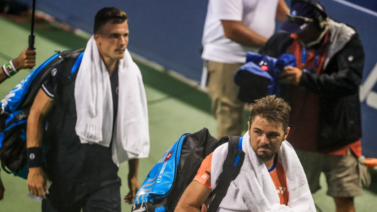 Félbeszakadt Fucsovics és Wawrinka meccse - ORIGO
