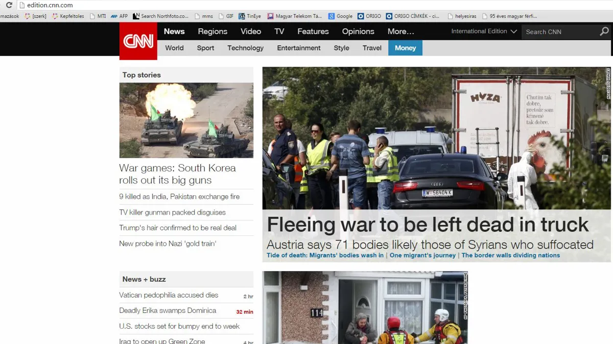 A CNN és a BBC is a magyar kamionnal foglalkozik - ORIGO