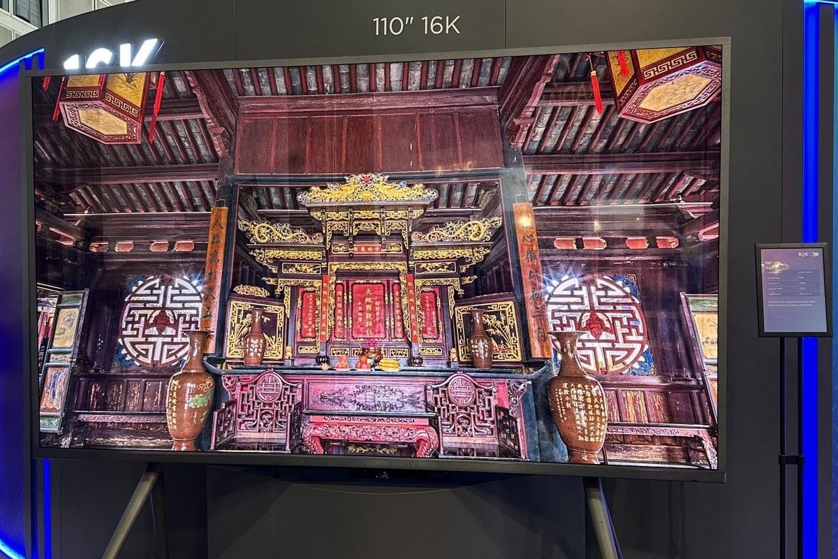 Gigantikusra sikerült a 16K-s tévé - ORIGO