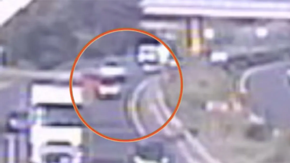 Itt pont beférek, gondolta valaki egy magyar autópálya-felhajtón, a ...