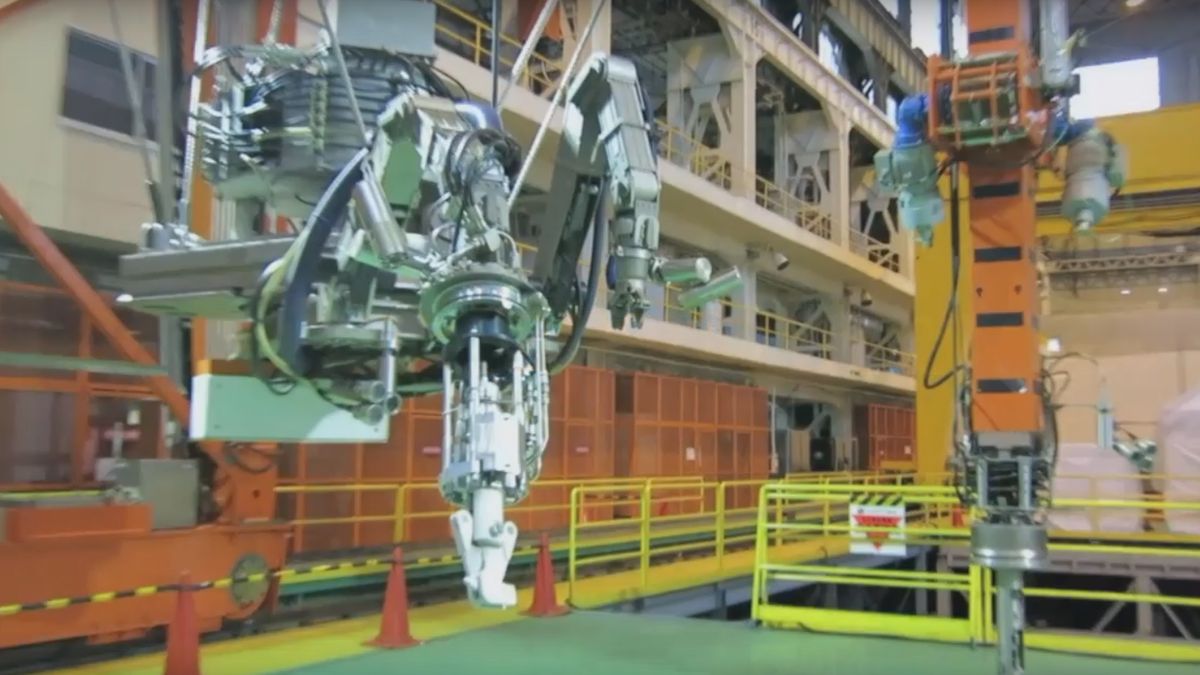 Ez a robot rak rendet Fukusimában - ORIGO
