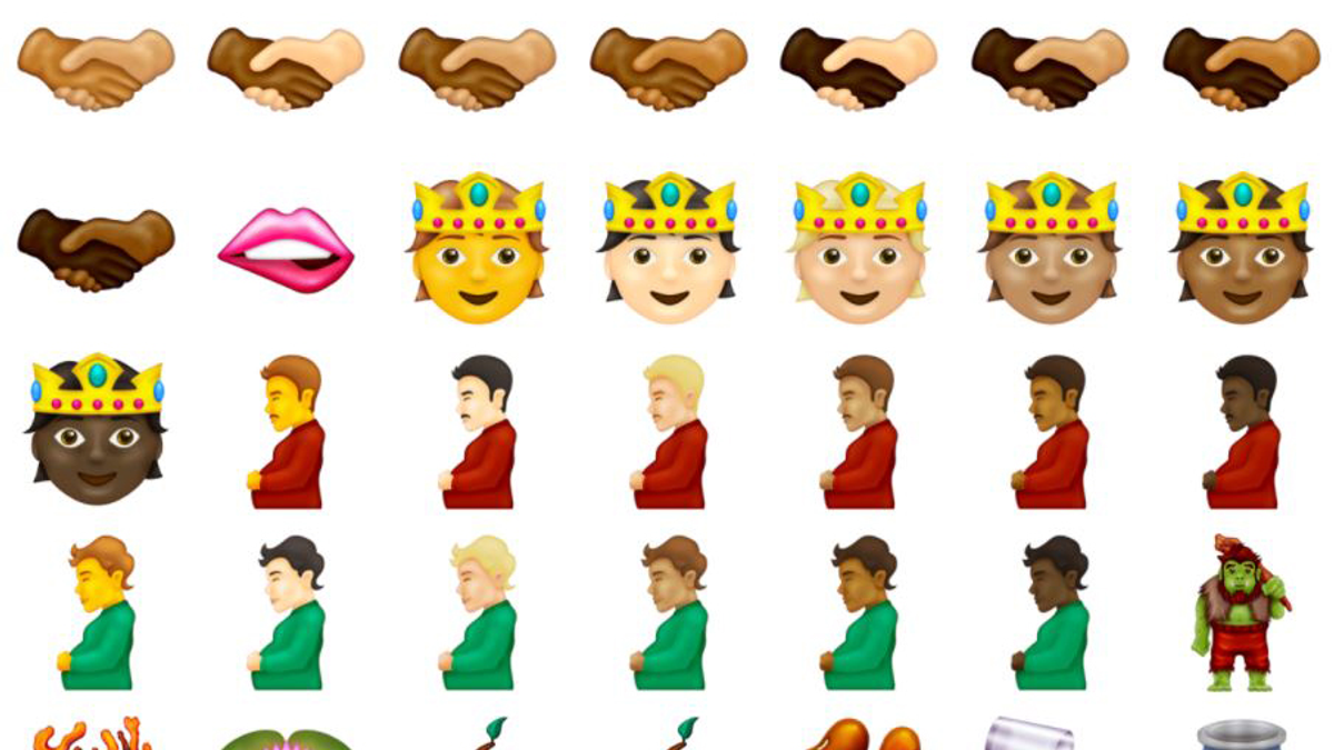 Érkeznek a terhes férfi emojik – fotók - ORIGO