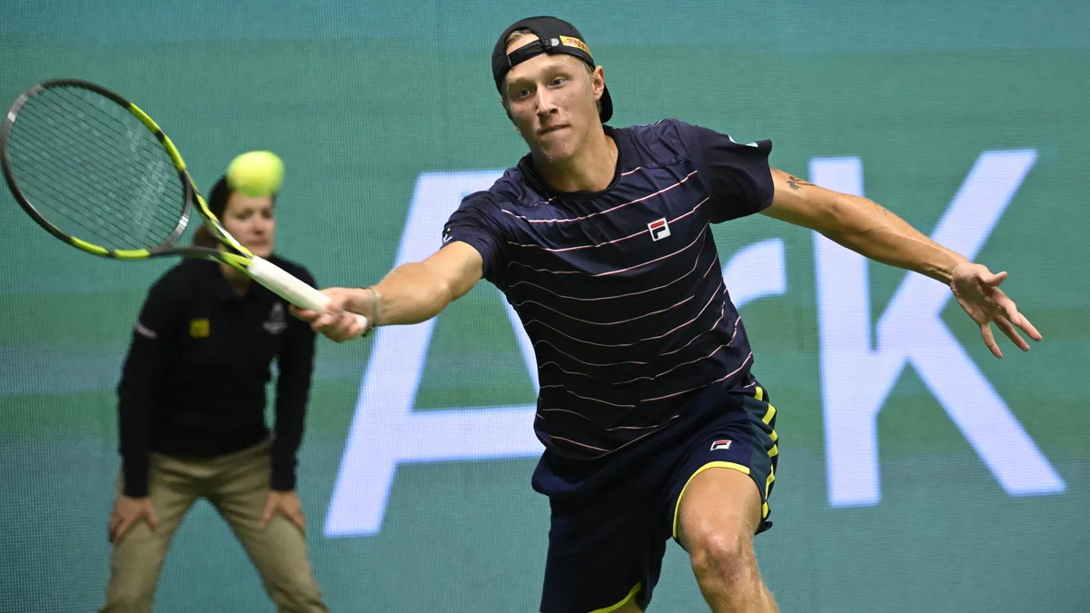 A svéd teniszlegenda fia első győzelmét aratta ATP-versenyen - ORIGO