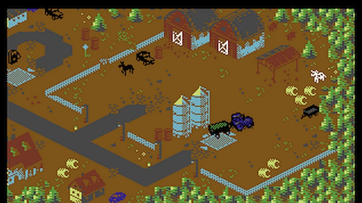 Commodore 64-re is megjelent a Farming Simulator - ORIGO
