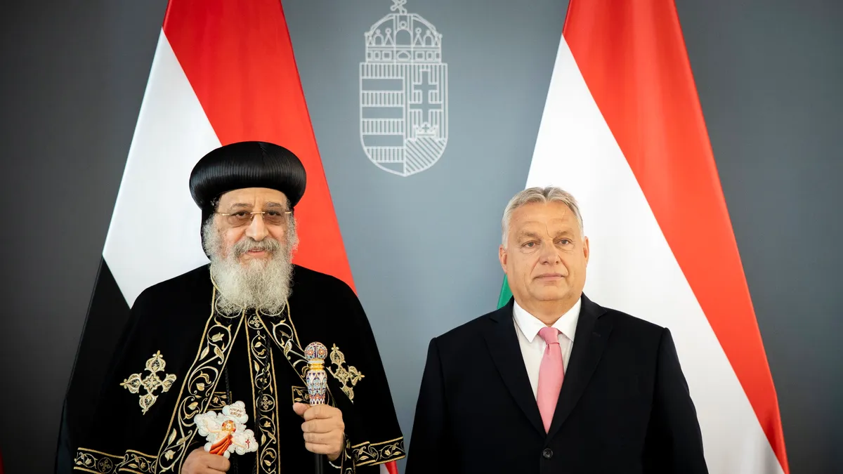 Orbán Viktor a kopt pápát fogadta - ORIGO