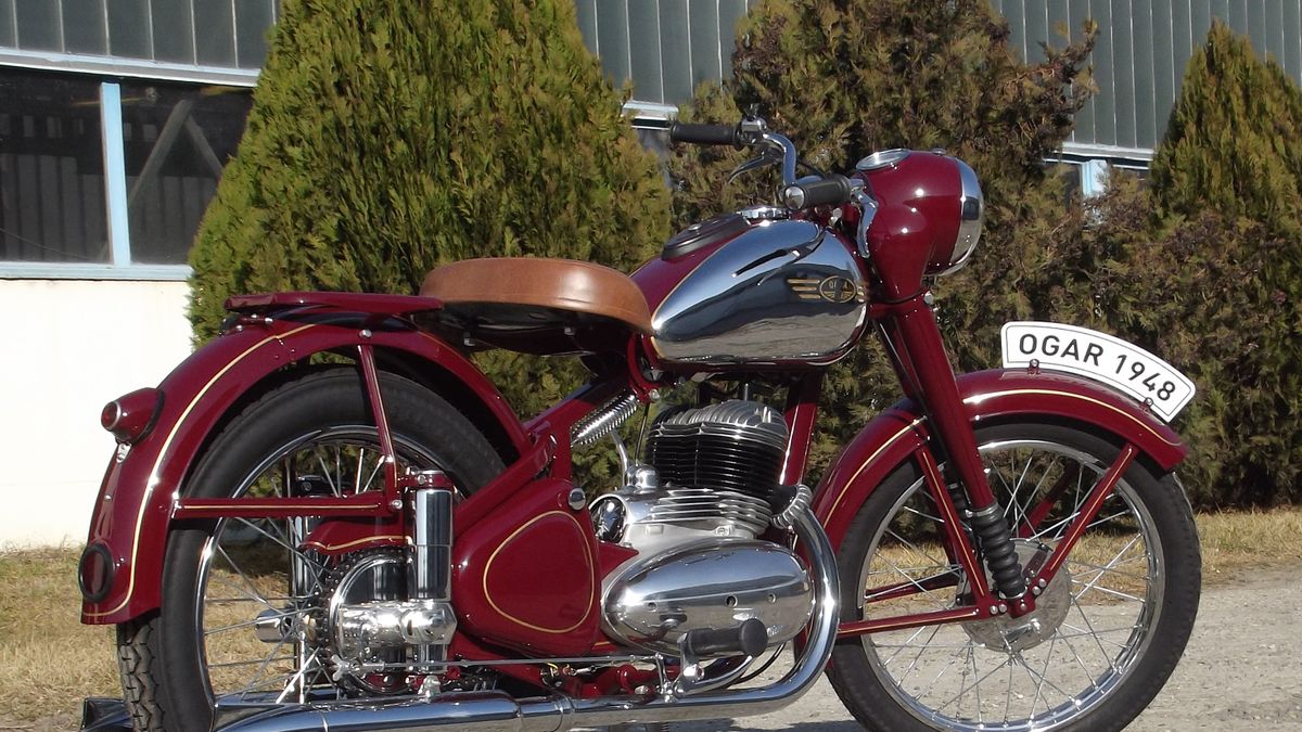 Ogar 350 (1948) veteránteszt galéria - ORIGO