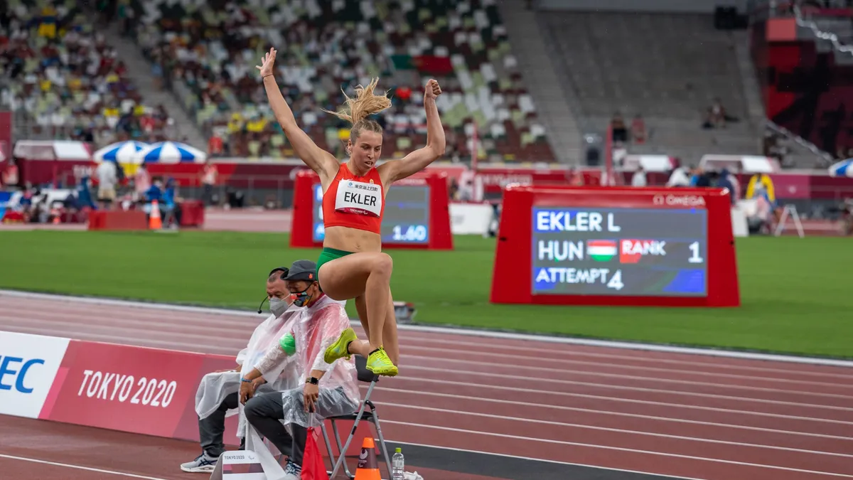 Ekler Luca megvédte címét távolugrásban a para-atlétikai ...