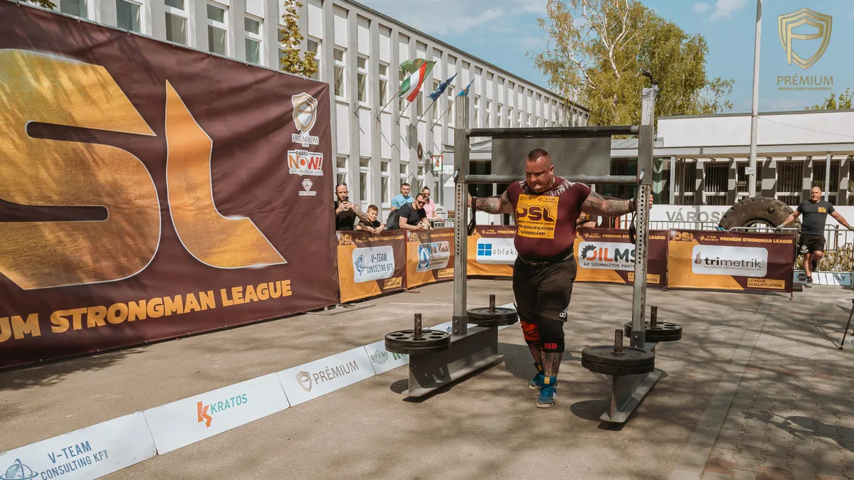 160 kilós felvidéki Herkules nyerte a Prémium Strongman League első ...