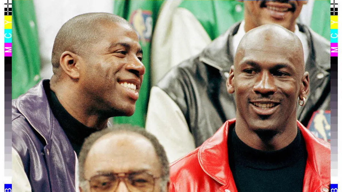 Olaszországban nyaral az NBA két legendája, Jordan és Magic Johnson ...