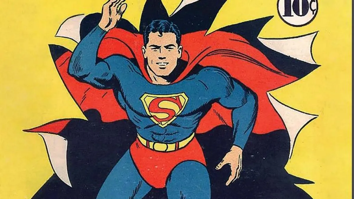 Csaknem egymilliárd forintos rekordáron kelt el az első Superman ...