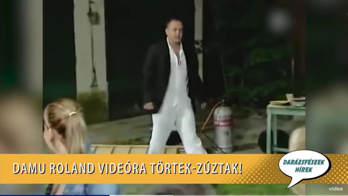 Damu Roland botrányos videójára törtek-zúztak a belvárosban - részletek ...