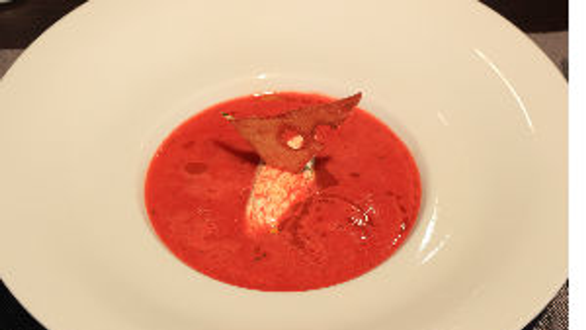 Görögdinnye leves - Paris-Budapest Étterem és Bar, Budapest - ORIGO