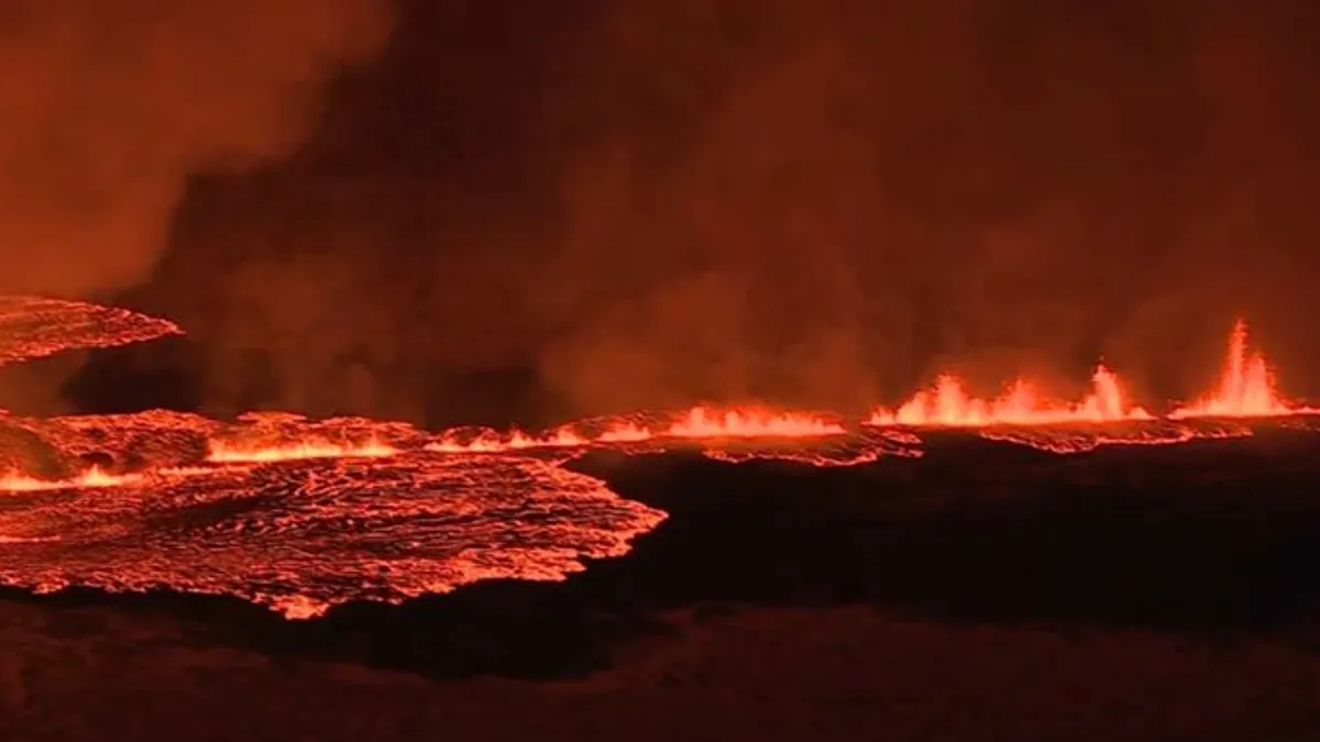Kitört egy izlandi vulkán, menekíthetik az embereket - videó - ORIGO