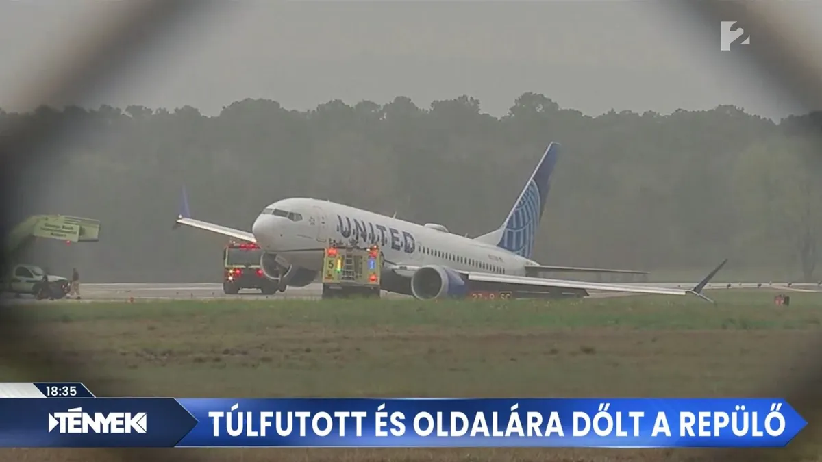 Megdöbbentő balesetet szenvedett egy utasszállító repülőgép Houstonban ...