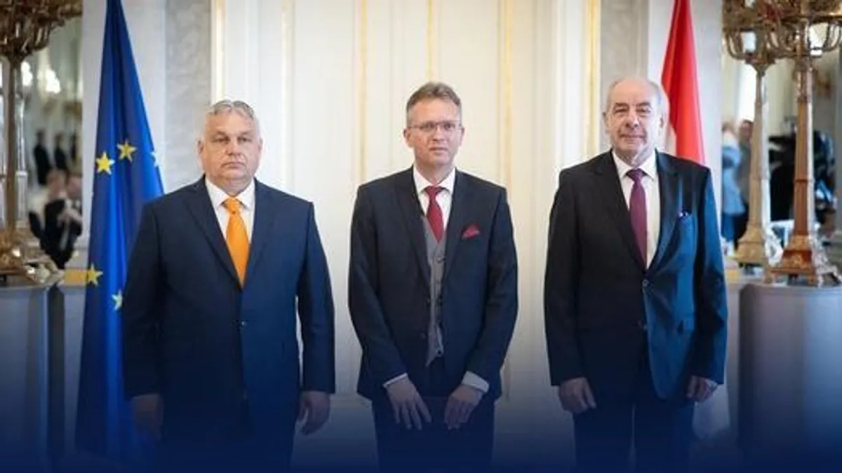 Orbán Viktor: Sok sikert kívánok Hankó Balázs miniszter úrnak! - fotó ...