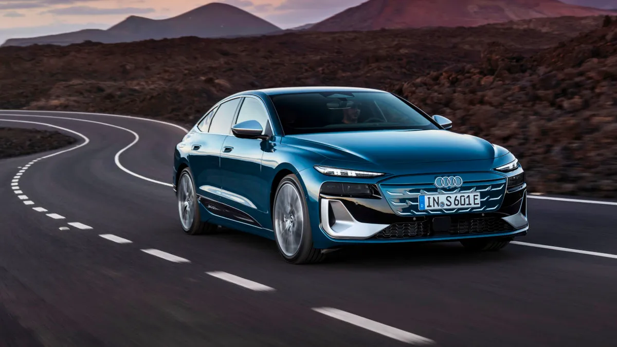 Az egész VW-konszern legáramvonalasabb autója az Audi A6 e-tron ...