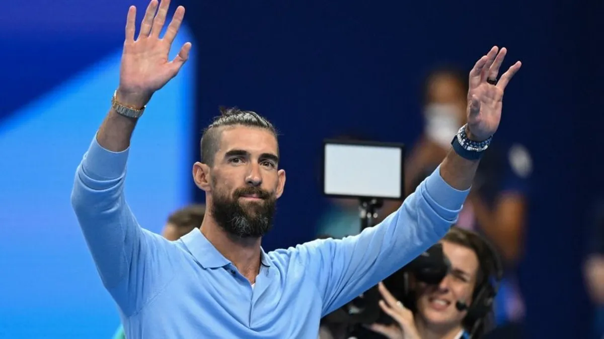 Így szurkolt Michael Phelps Milák Kristóf döntője alatt - videó - ORIGO