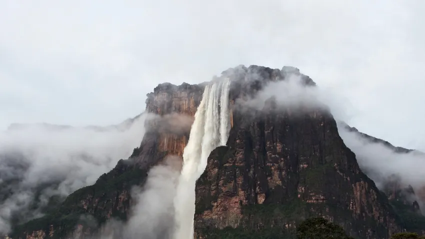 Képeken a világ legmagasabb vízesése, az Angel-vízesés | origo.hu