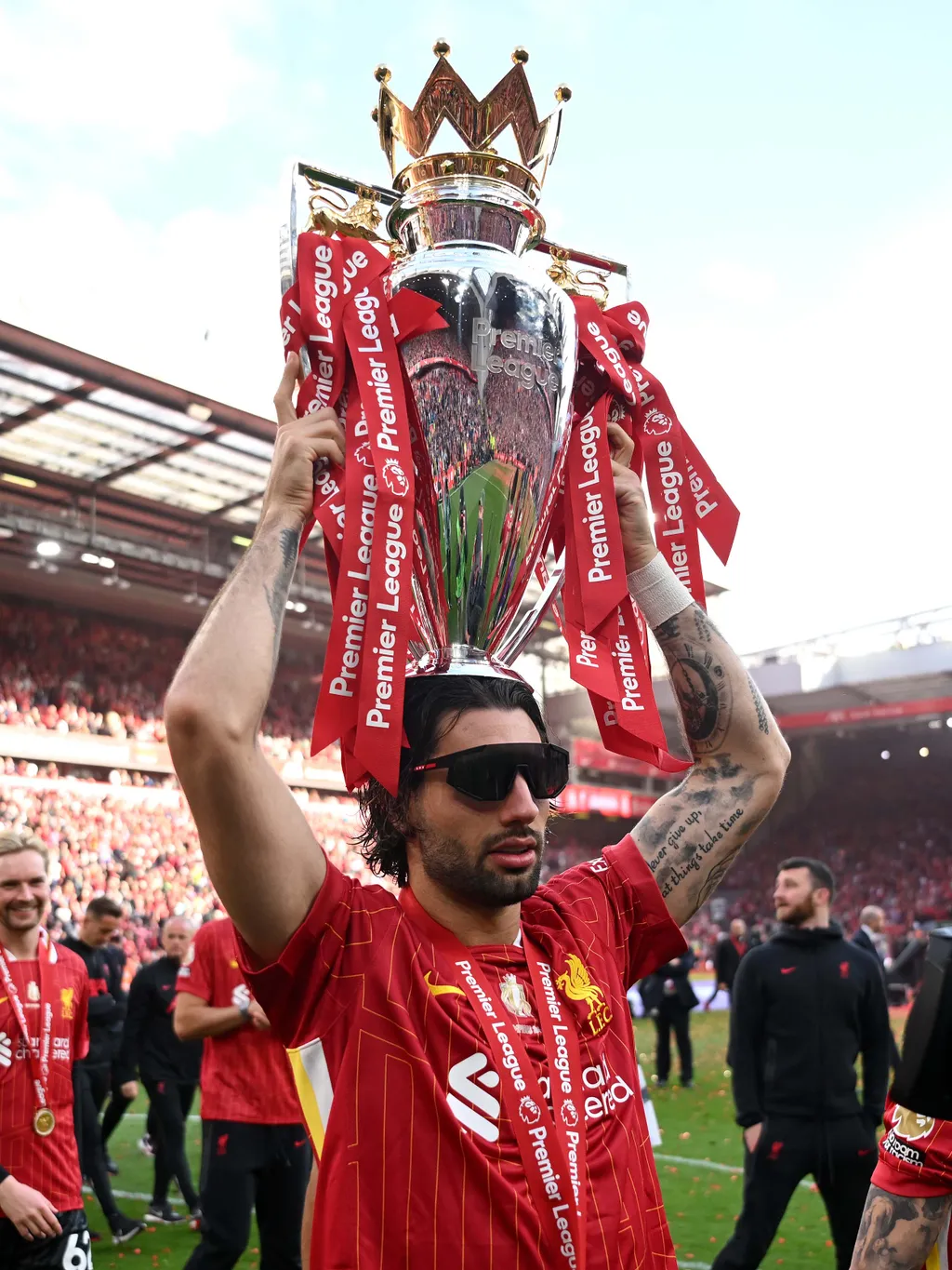 Így ünnepelték Szoboszlaiék a Liverpool 20. bajnoki címét | origo.hu