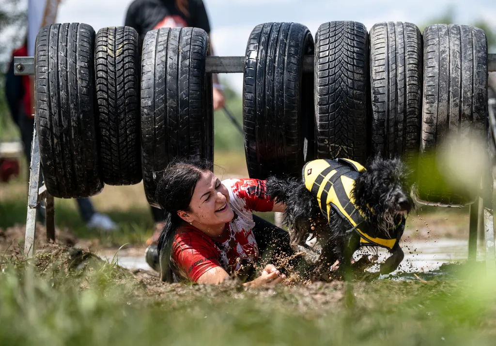 Kaland, nevetés és önfeledt játék – Mud Dog Race 2025 | origo.hu