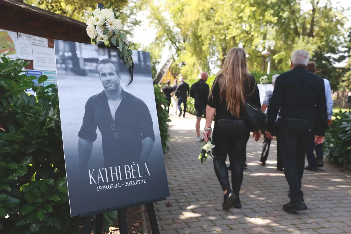 Kathi Béla temetésére rengetegen mentek el - ORIGO