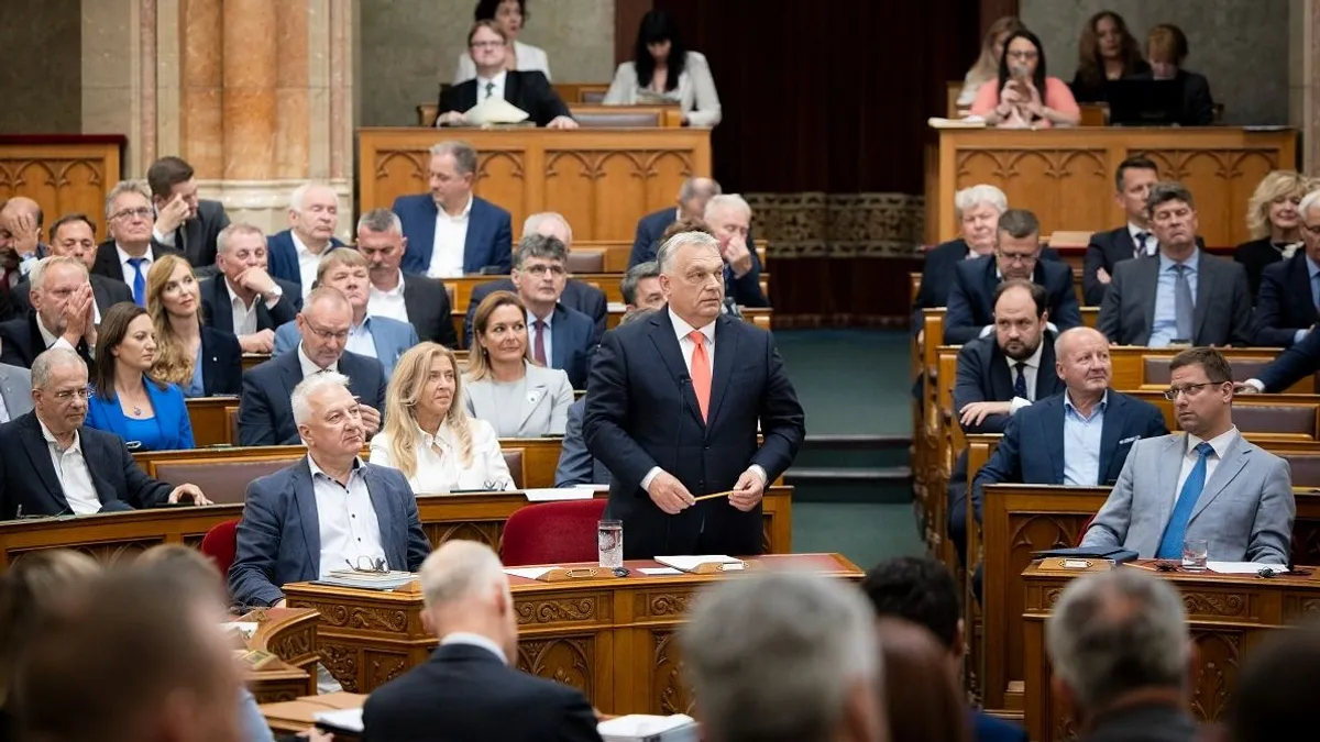 Orbán Viktor rendkívüli felszólalása az Országgyűlésben – élőben az ...