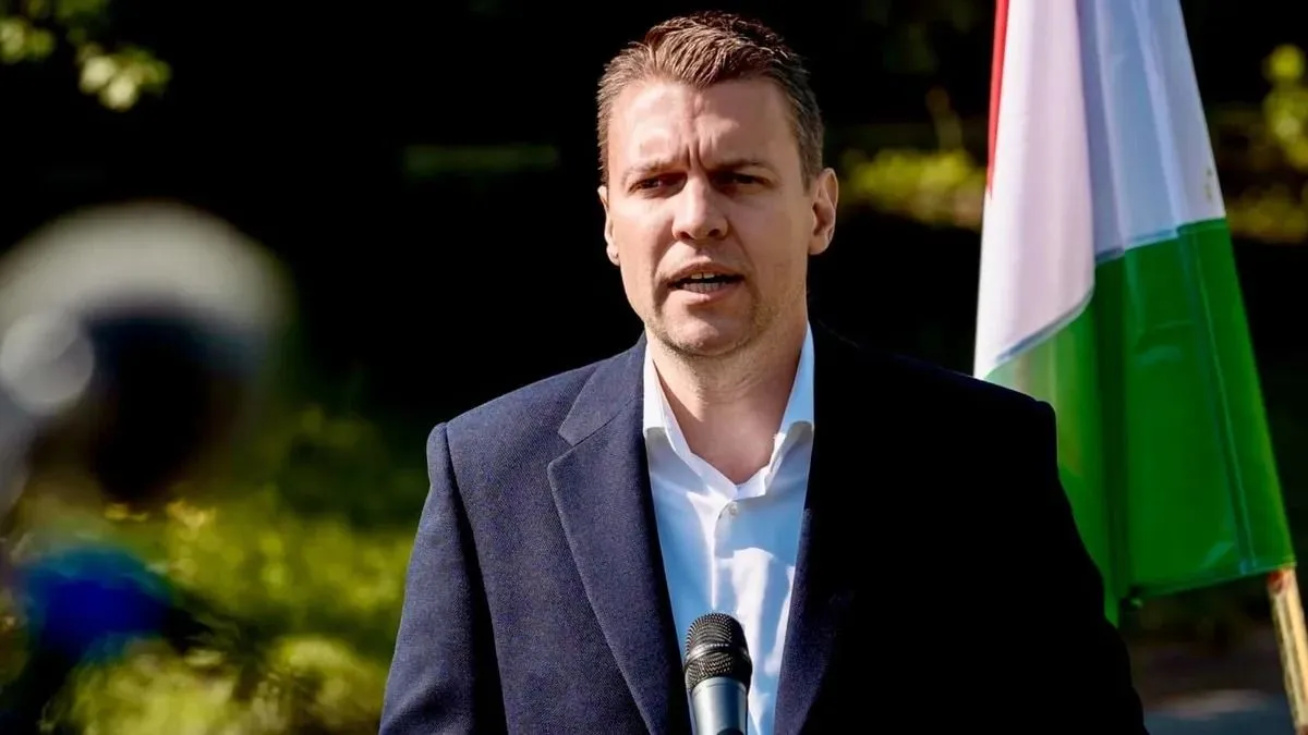 Menczer Tamás keményen odaszólt Magyar Péternek – videó - ORIGO