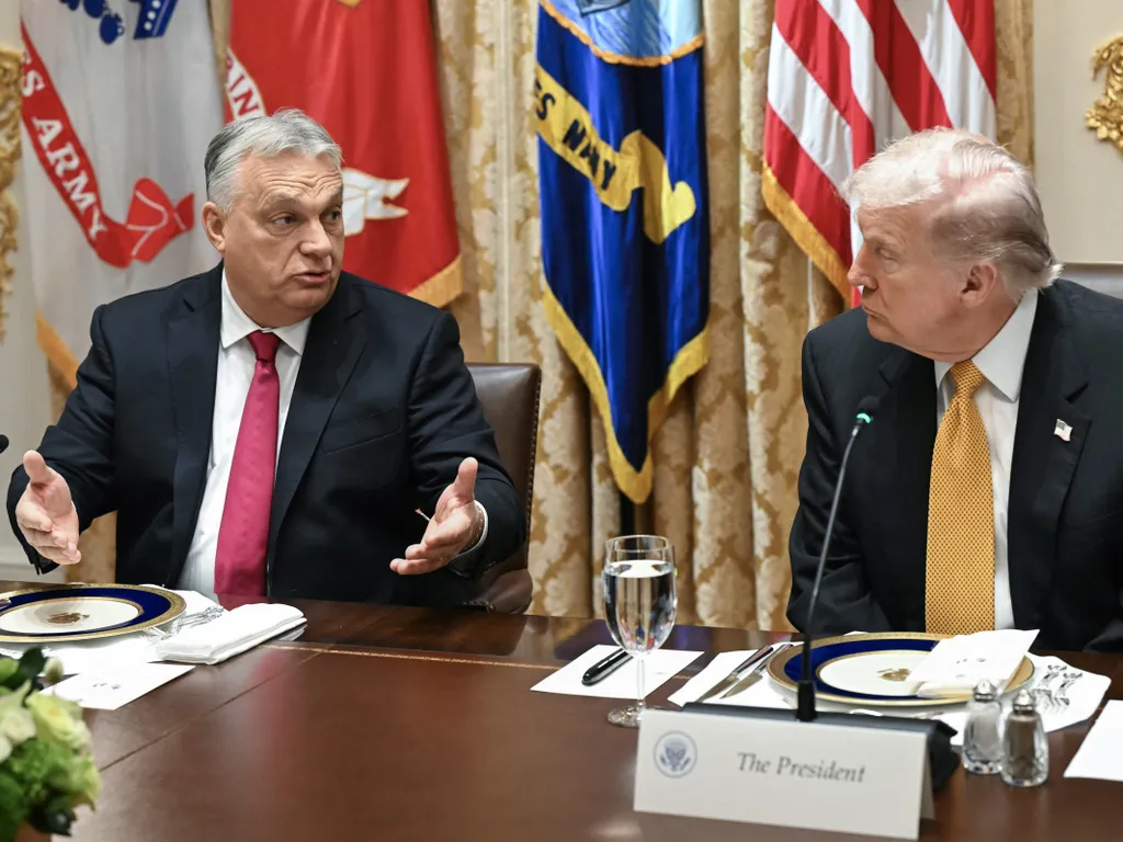 Képeken a Trump-Orbán csúcs Washingtonban | origo.hu