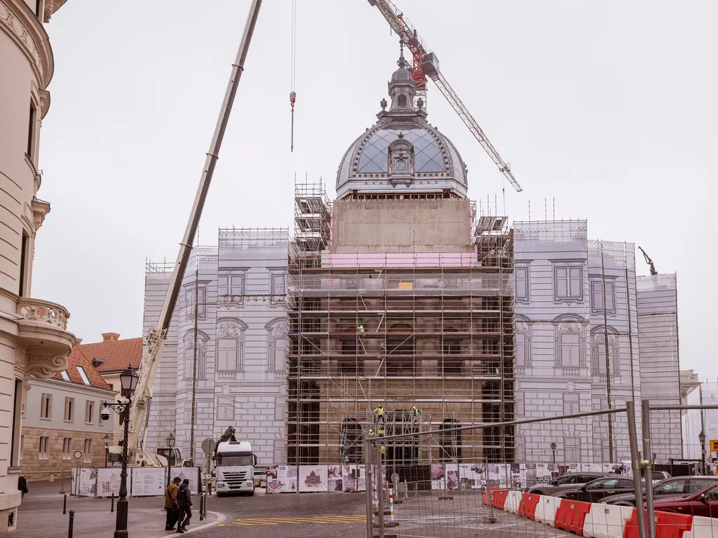 Budavári Palota: jól halad az északi szárny kivitelezése - ORIGO