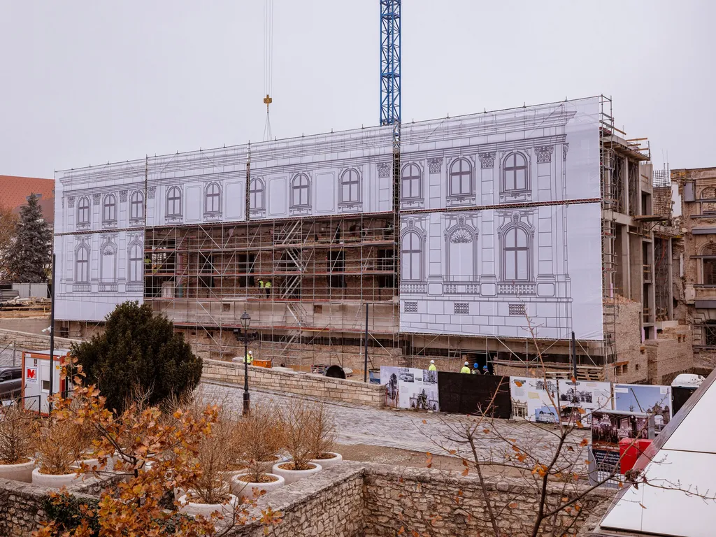 Budavári Palota: jól halad az északi szárny kivitelezése - ORIGO