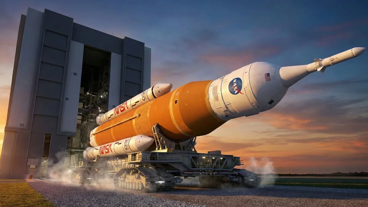 Artemis-program: brutális gépszörny gördült ki a NASA hangárjából - ORIGO