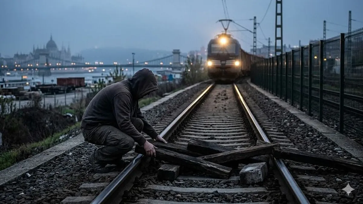 Tudatosan akarta kisiklatni egy ember az InterCity-t a magyar ...